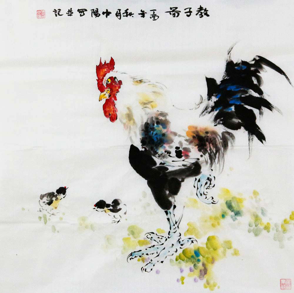博宝资讯 张中阳国画花鸟作品赏析造型生动笔墨辉映情趣盎然 艺术 艺品万家 张中阳 国画 花鸟 博宝艺术网