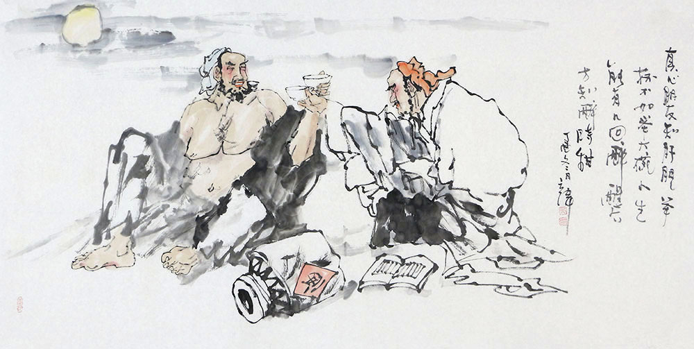 3月30日19 00 20 00 吴立伟人物画作品名家拍卖博宝拍卖 吴立伟 人物画 拍卖 博宝艺术网