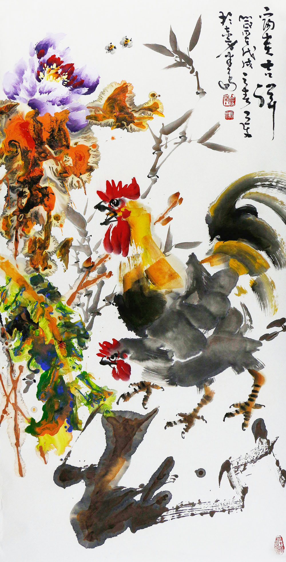 3月28日19 00 20 00 冲墨大师李长文花鸟画作品名家拍卖博宝拍卖 冲墨大师 李长文 花鸟画 拍卖 博宝艺术网